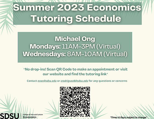 Home | Economics | Arts & Letters | SDSU